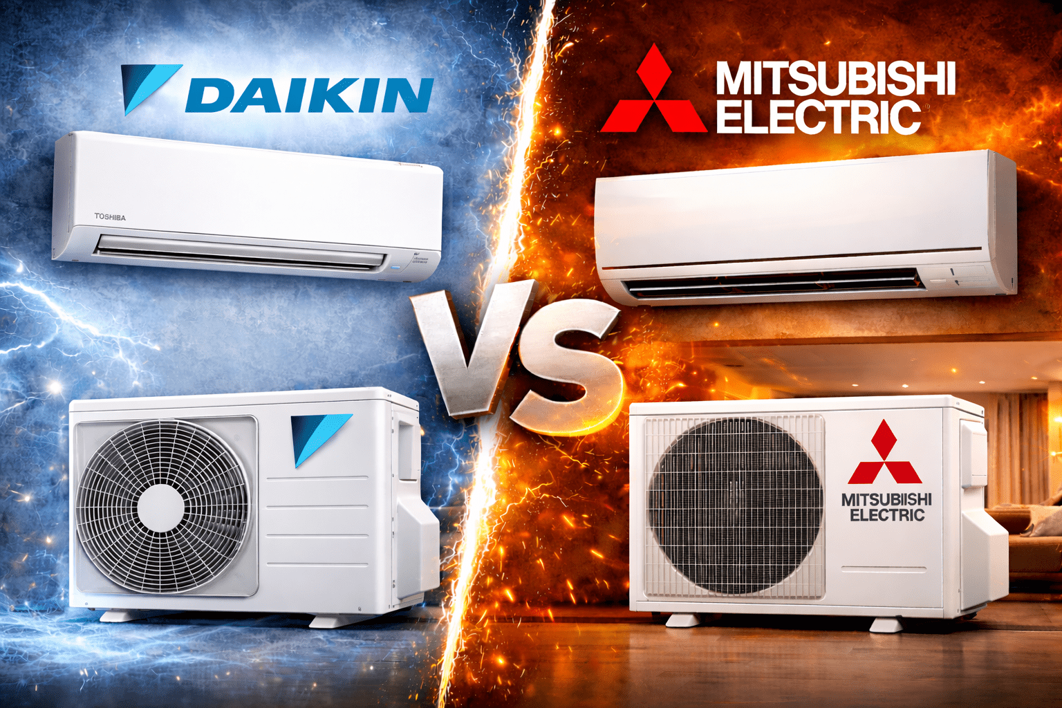 Daikin Vs Mitsubishi